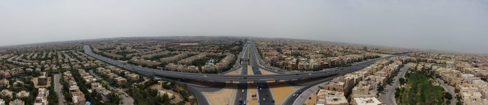 Sayed Darwish Bridge at the Intersection of Sadat Axis with Mohamed ...