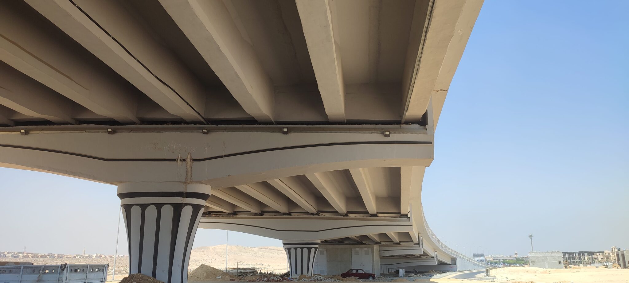 Mostafa Kamel Bridge at the Intersection of Sadat Axis with Mostafa ...